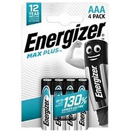 Energizer Batterien Max Plus AAA LR03 1200 mAh Alkali 1.5 V 4 4 Stück