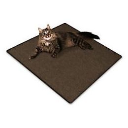 Floordirekt Katzen-Kratzteppich Katzen 12221 Dunkelbraun Quadratisch 1000 mm x 1000 mm
