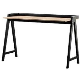 Schaffenburg Schreibtisch Domestico Eiche, Schwarz 120 x 60 cm