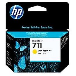 HP 711 Original Tintenpatrone CZ132A Gelb