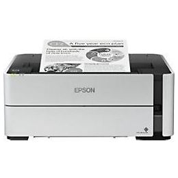 Epson EcoTank ET-M1180 Mono Tintenstrahl Drucker DIN A4 Schwarz, Weiß C11CG94402