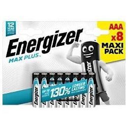 Energizer Batterien Max Plus AAA LR03 1200 mAh Alkali 1.5 V 8 8 Stück