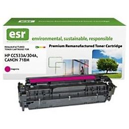 ESR Tonerkartusche kompatibel mit Canon 2660B002 Magenta