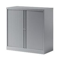 Bisley Rollladenschrank Essentials Silber 1.000 x 470 x 1.015 mm