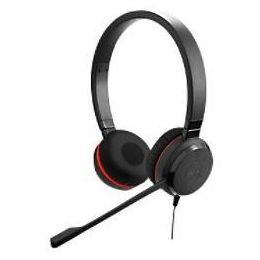 Jabra Evolve 30 II MS Stereo Verkabelt Kopfbügel-Headset Telefon-Headset Kopfbügelmodell mit Geräuschunterdrückung USB Typ A, 3,5 mm Klinke mit Mikrofon Schwarz