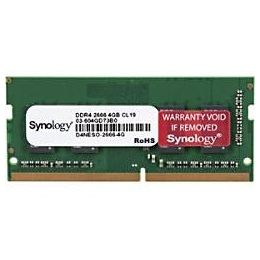 Synology RAM D4Neso-2666-4G So-Dimm 2666 Mhz DDR4 4 GB (1 x 4GB)