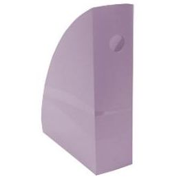 Exacompta Mag-Cube Stehsammler 18264D DIN A4+ PS (Polystyrol) Pastellmauve 82 x 266 x 305 mm