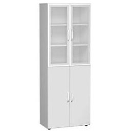 geramöbel Geramoebel Aktenschrank Speed Office Lichtgrau 800 x 420 x 2.160 mm