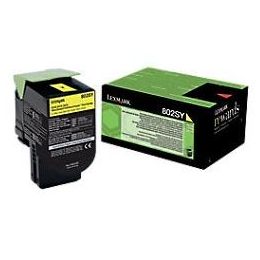 Lexmark Original Tonerkartusche 80C2SY0 Gelb