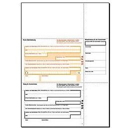 Sigel PC-SEPA-Überweisung/ZV570, beleglesefähig, MP, 90 g/m2, A4, Inhalt 100 Formulare