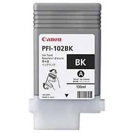 Canon PFI-102BK Original Tintenpatrone Schwarz