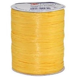 PRAESENT Bastband 133-605 Gelb 5 mm x 100 m 3 Stück