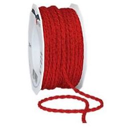 PRÄSENT PRAESENT Kordel Loire 9030425-609 Rot 4 mm x 25 m 2 Stück