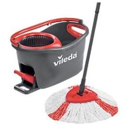 Vileda Mop & Eimer EasyWring & Clean 55-130cm Griff Grau, Rot