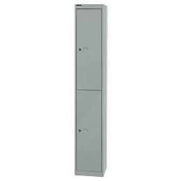 Bisley Garderobenschrank CLK122355 Silber 305 x 305 x 1.802 mm