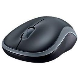 Logitech M185 Kabellose Ergonomische Optische Optische Maus Für Rechts- und Linkshänder USB-A Nano Receiver Grau