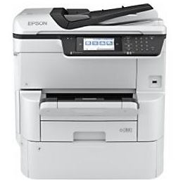 Epson WORKFORCE PRO WF-C878RDWF Farb Tintenstrahl Multifunktionsdrucker DIN A3 Schwarz, Weiß