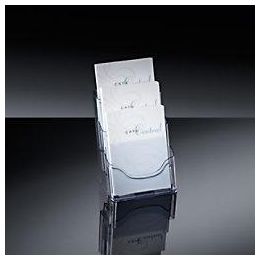 Sigel Tischprospekthalter LH132 DIN A5 Transparent Acryl 17,5 x 15 x 29 cm