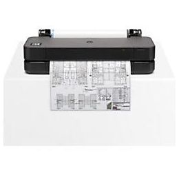 HP Designjet T250 Farb Tintenstrahl Großformatdrucker DIN A1 Schwarz