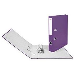 Biella Ordner DIN A4 40 mm Violett 2 Ringe 10341442U Pappkarton, PP (Polypropylen)