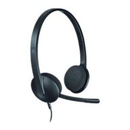 Logitech Kabelgebundenes USB Headset H340 Kopfbügel mit Geräuschunterdrückung Mikrofon Schwarz