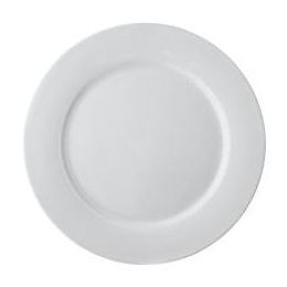 Nobel Fine Bone China Teller Porzellan 235 mm Creme 24 Stück