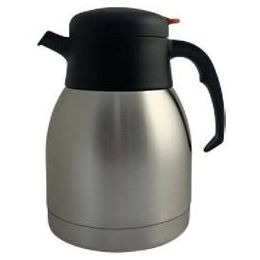 Vakuum Kanne ThermosteeL Edelstahl 1,5 l Edelstahl Silber, Schwarz