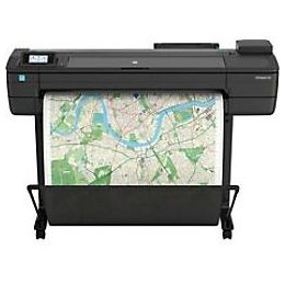 HP Designjet T370 Farb Tintenstrahl Großformatdrucker DIN A1 Schwarz