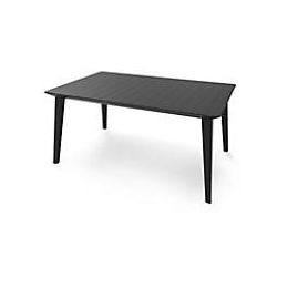 Best Freizeitmöbel Best Freizeitmoebel Tisch 18515750 Kunststoff Graphit 1570 x 980 x 740 mm