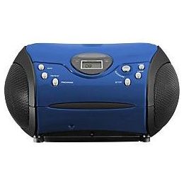 Lenco Boombox SCD-24 Schwarz, Blau