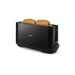 Philips Toaster Schwarz Kunststoff 1030 W HD2590/90