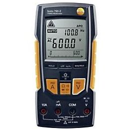 testo Tragbares Multimeter 760-2 Stromversorgung: Batterie Test Typ: Spannung, Strom, Widerstand, Frequenz, Kapazität, Temperatur, Diode