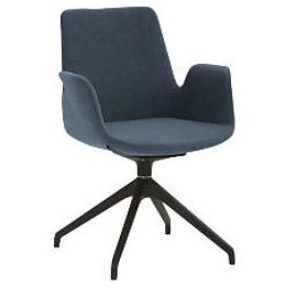 mayer Sitzmöbel mayer sitzmöbel Sessel Blau-meliert, Schwarz Polyester