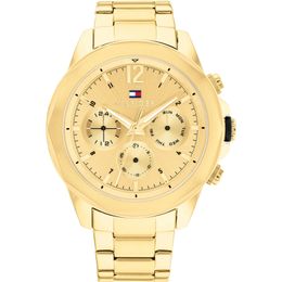 Multifunktionsuhr Tommy Hilfiger "SPORT, 1792060" Armbanduhren goldfarben Herren Hochzeitsmode