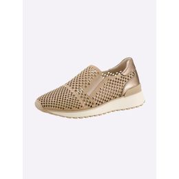 Slipper Caprice Gr. 39, beige (sand) Damen Schuhe Ballerinas