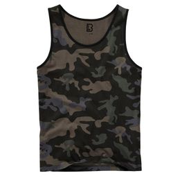 Brandit Top Herren Größe M grau / oliv / dunkelgrün