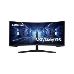 34" Samsung Odyssey G5 - 3440x1440 (UWQHD) - 165Hz - VA - Curved - 1 ms - Bildschirm