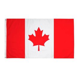 PHENO FLAGS Flagge Kanada Flagge 90 x 150 cm Kanadische Fahne Nationalflagge (Hissflagge für Fahnenmast)