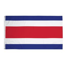 PHENO FLAGS Flagge Costa Rica Flagge 90 x 150 cm Kostarika Fahne Nationalflagge (Hissflagge für Fahnenmast)