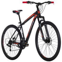 KS-Cycling KS Cycling Mountainbike Hardtail 29 Zoll Catappa schwarz-rot