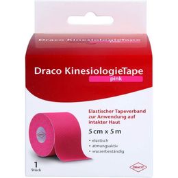 Dr. Ausbüttel Draco Kinesiologietape 5 cmx5 m pink 1 St