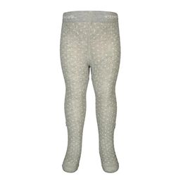 Ewers Strumpfhose M&auml;dchen Gr&ouml;&szlig;e 98/104 grau / wei&szlig;