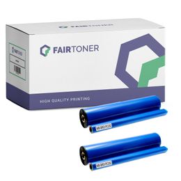 FairToner Kompatibel für Brother PC-202RF Thermo-Transfer-Rolle Schwarz