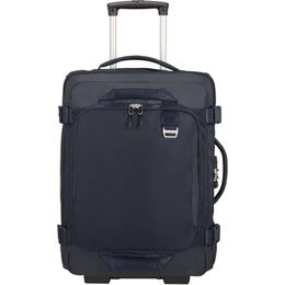 Samsonite Reisetasche Midtown 55, dark blue, mit Rucksackfunktion Trolley Handgepäck Reisegepäck TSA-Schloss, blau