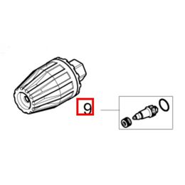 Nilfisk Rep.-Satz Turbohammer, D&uuml;se 060