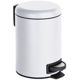 Wenko Treteimer Leman 3 l, weiß