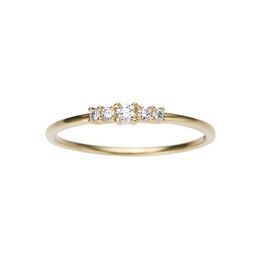 Firetti Diamantring Schmuck Geschenk Gold 333 Damenring Verlobungsring Goldring Solitär, mit Brillanten, goldfarben