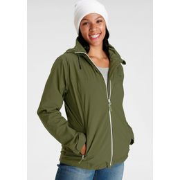 Maier Sports Große Größen: Outdoorjacke, dunkelgrün, Gr.40