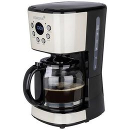 Korona Korona Kaffeemaschine Creme Fassungsvermögen Tassen=12 Display, Timerfunktion