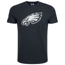 New Era - NFL Philadelphia Eagles T-Shirt schwarz in L